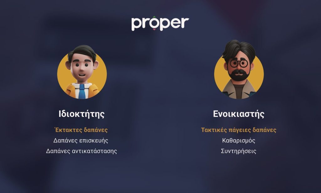 Τι πληρώνει ο ιδιοκτήτης και τι ο ενοικιαστής; - Proper.gr